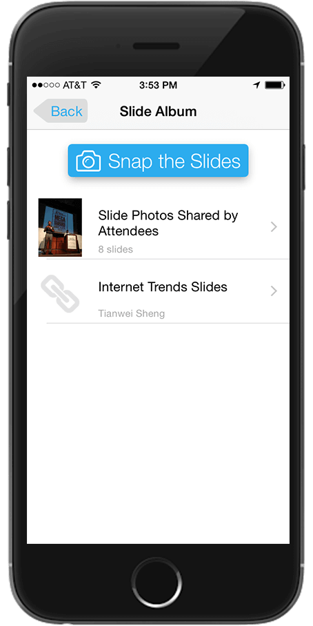 Mobile Event App - Extend Events beyond Time & Location
