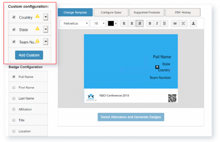 Make Name Badges in Minutes with Whova’s 17 Name Badge Templates and ...