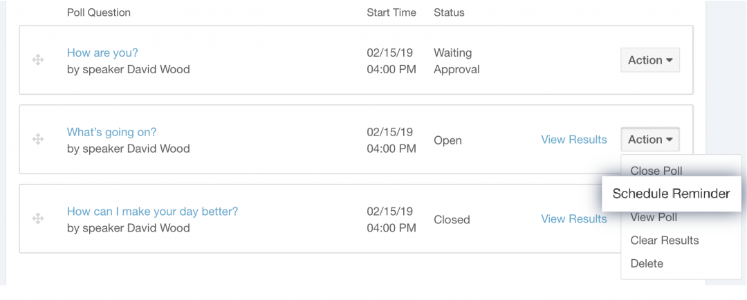 Whova’s Live Polling Updates: Access a Bank of 100 Questions to Get ...