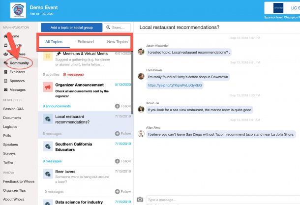 Whova App User Guide - Whova