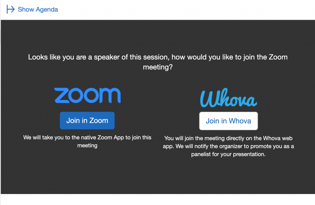 Whova Speaker Guide - Whova