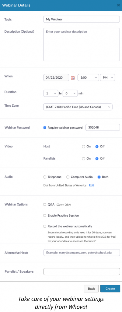 Cut Out Tedious Work by Connecting Your Zoom Account Directly to Whova - Whova