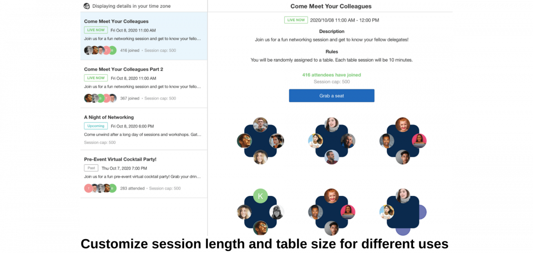 Bring the In-Person Networking Experience Online with Speed Networking ...