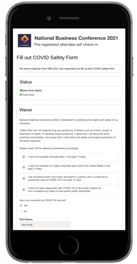 Save Time and Resources with Whova’s Contactless Self Check-In - Whova